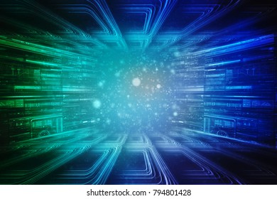 2d Illustration Technology Background Stock Illustration 794801428 ...