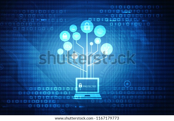 2d Illustration Technology Background Stock Illustration 1167179773