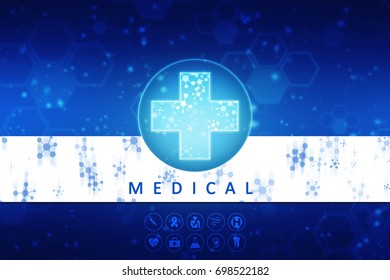 2d Medical Structure Background Stock Illustration 698522182 | Shutterstock