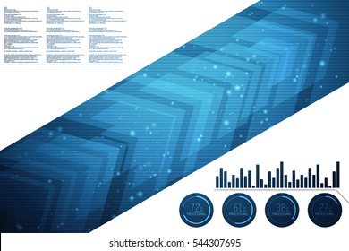 2d Rendering Business Graph Stock Illustration 544307695 | Shutterstock