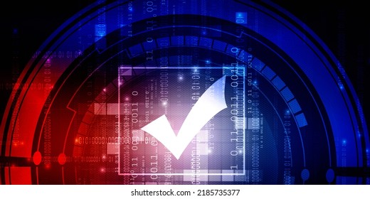 2d Rendering Checkbox Tick Illustration Stock Illustration 2185735377 | Shutterstock
