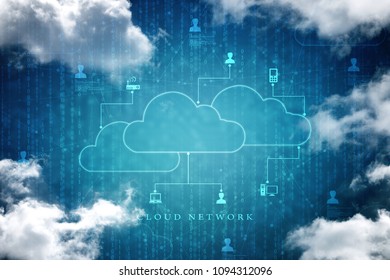 2d Rendering Cloud Computing 스톡 일러스트 1050393980 | Shutterstock