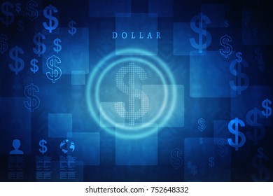 2d Rendering Dollar Symbol Stock Illustration 752648332 | Shutterstock