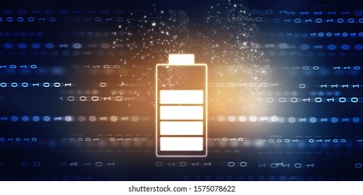 2d Rendering Electrical Energy Power Supply Stock Illustration ...