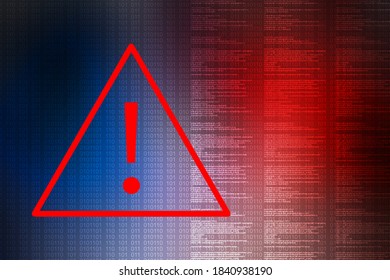2d 렌더링 느낌표 기호 스톡 일러스트 1840938190 | Shutterstock