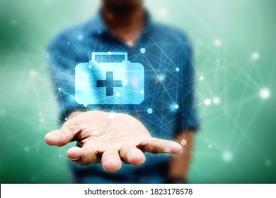 2d Rendering First Aid Kit Stock Illustration 1823178578 | Shutterstock