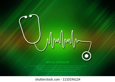 2d Rendering Stethoscope Stock Illustration 1110196124