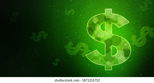 2d Rendering Usd Dollar Symbol 库存插图 1871255752 | Shutterstock