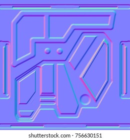 2d Tile Normal Map Gamedev Stock Illustration 756630151