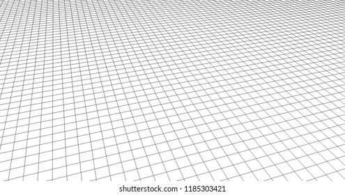 3 Dimensions Grid Line 3d Design Stock Illustration 1185303421 ...