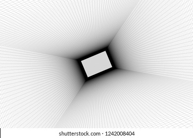 3 Dimensions Grid Line 3d Design 스톡 일러스트 1242008401 | Shutterstock