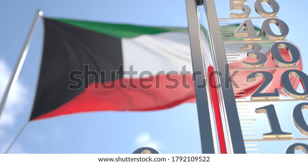 30 Degrees Centigrade On Thermometer Measuring Stock Illustration ...