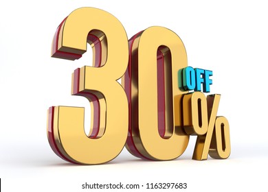 2,054 30 Off Gold Images, Stock Photos & Vectors | Shutterstock