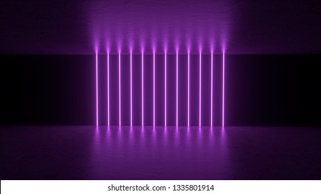 3d Abstract Background Render Pink Neon Stock Illustration 1335801914 ...