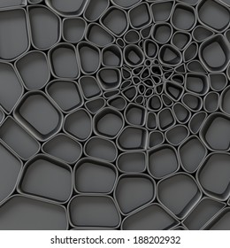3d Abstract Black Web Background Stock Illustration 188202932