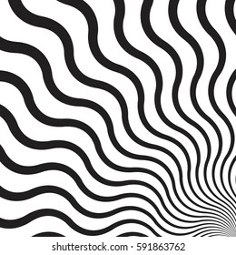 3d Abstract Pattern Optical Illusion Raster Stock Illustration ...