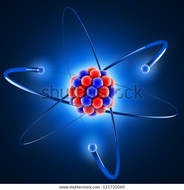 atome 3d : illustration de stock 121732060
