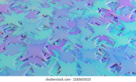 3d Background Abstract 4 Point Star Stock Illustration 2183653523 ...