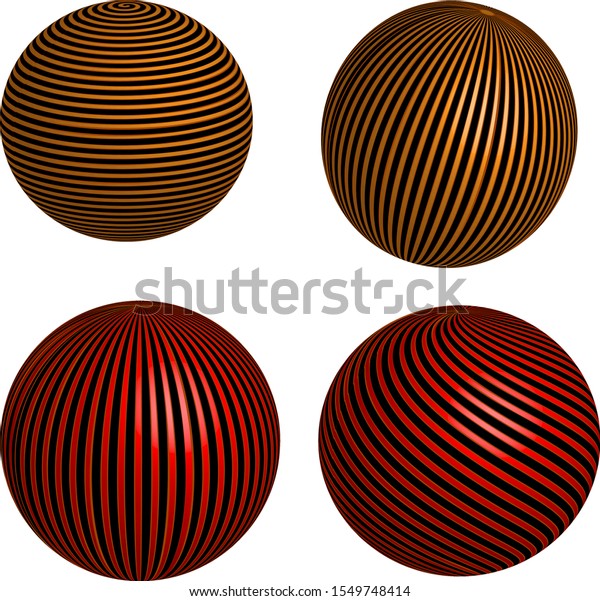 3d Balls Illustrator Background Design Stock Illustration 1549748414