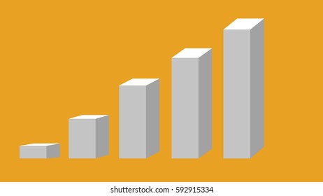 3d Bar Chart Height Order Stock Illustration 592915337 | Shutterstock
