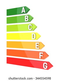 Class G Building Energy Efficiency Sticker Stock Vector (Royalty Free ...