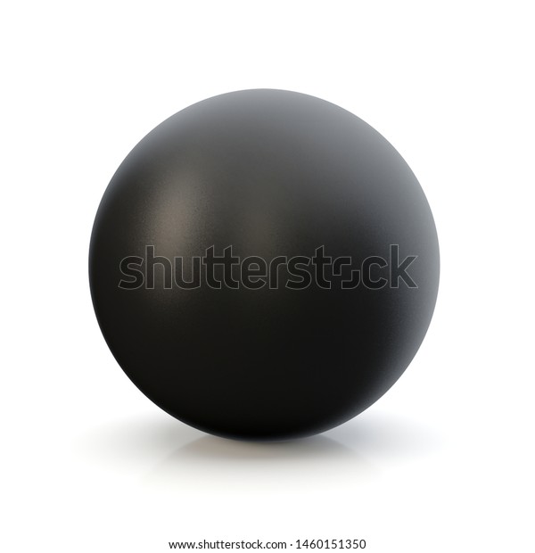 3d Black Sphere Studio Environment On Stock Illustration 1460151350