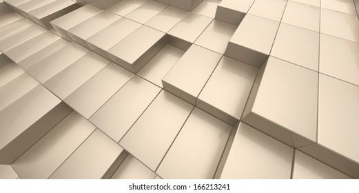3d Blocks Structure Background Stock Illustration 166213241 | Shutterstock