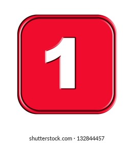 Number One Label Number Icon Stock Vector (Royalty Free) 481220950