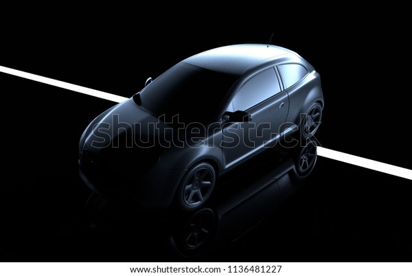 3d Car Render Stock Illustration 1136481227 | Shutterstock