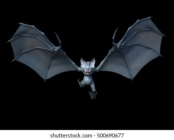 3d Cg Rendering Bat Stock Illustration 500690677 | Shutterstock