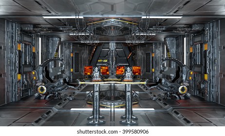3d Cg Rendering Control Room Stock Illustration 399580906 | Shutterstock