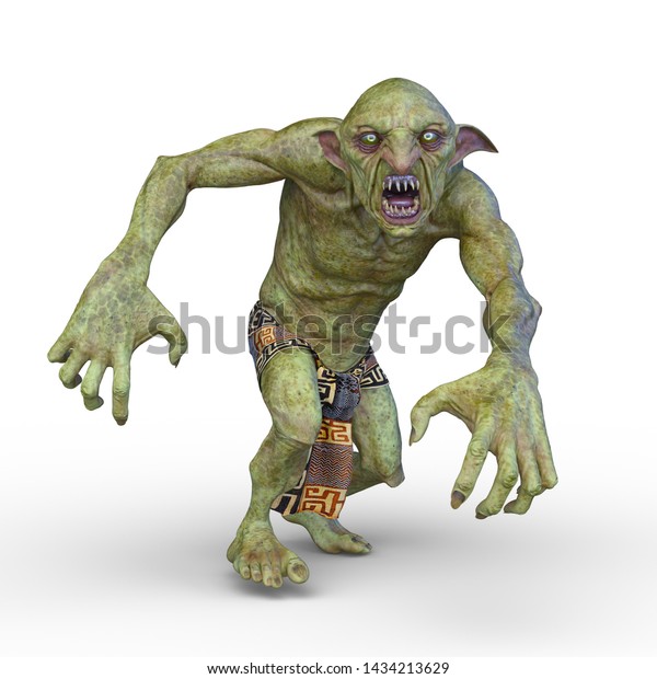 3d Cg Rendering Goblin Stock Illustration 1434213629 | Shutterstock