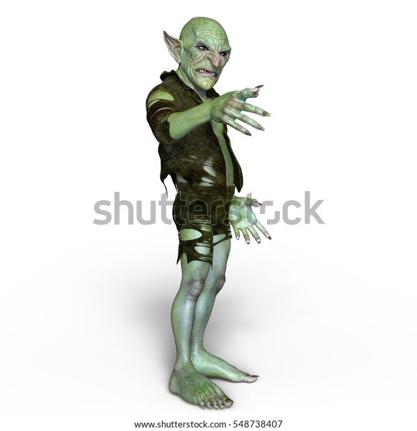 3d Cg Rendering Goblin Stock Illustration 548738407 | Shutterstock