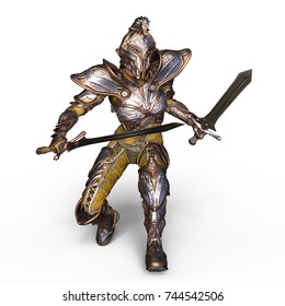 3d Cg Rendering Knight Stock Illustration 744542506 | Shutterstock