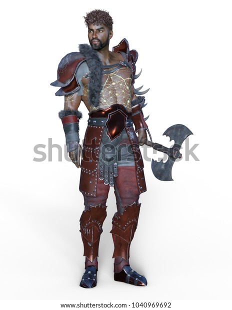 3d Cg Rendering Knight Stock Illustration 1040969692
