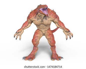 3d Cg Rendering Monster Stock Illustration 1474184714 | Shutterstock