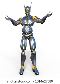 3d Cg Rendering Robot Stock Illustration 1014627589 | Shutterstock