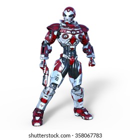 3d Cg Rendering Robot Stock Illustration 358067783 | Shutterstock