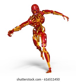 3d Cg Rendering Robot Stock Illustration 616511450 | Shutterstock