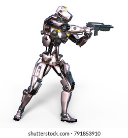 3d Cg Rendering Robot Stock Illustration 791853910 | Shutterstock