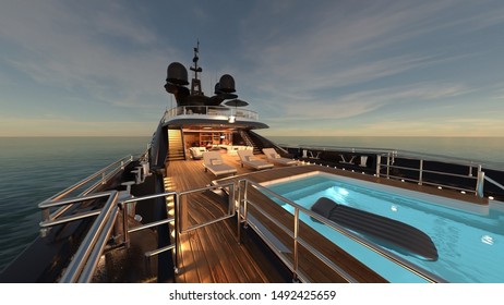3d Cg Rendering Ship Stock Illustration 1492425659 | Shutterstock