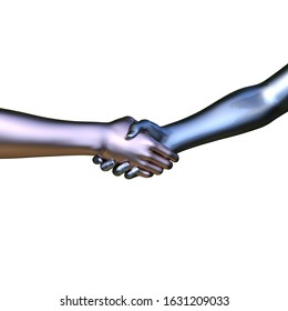 3d Cg Rendering Silver Two Persons Stock Illustration 1631209033 ...