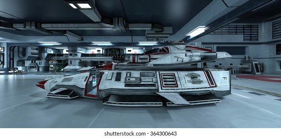 3d Cg Rendering Space Ship Stock Illustration 364300643 | Shutterstock