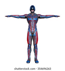 3d Cg Rendering Super Hero Stock Illustration 354696263 | Shutterstock
