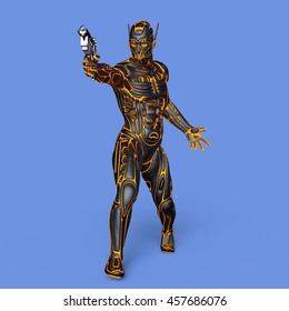 3d Cg Rendering Super Hero Stock Illustration 457686076 | Shutterstock