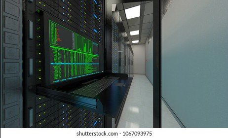 3d Cg Rendering Supercomputing Center Stock Illustration 1067093975 | Shutterstock