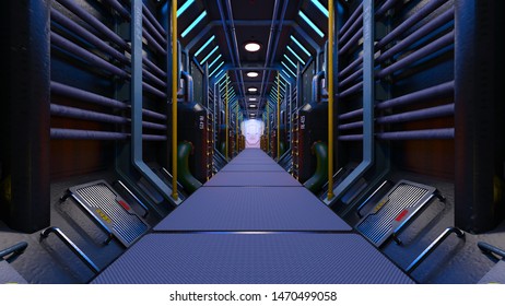 3d Cg Rendering Technology Space Stock Illustration 1470499058 ...
