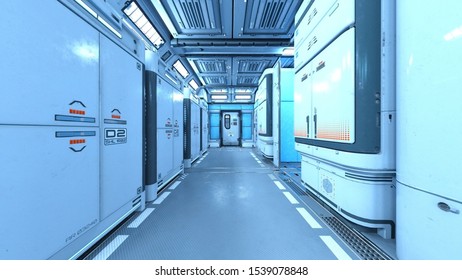3d Cg Rendering Technology Space Stock Illustration 1539078848 ...