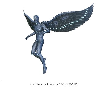 3d Cg Rendering Wing Man Stock Illustration 1525375184 | Shutterstock
