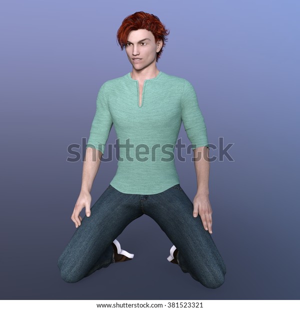 3d Cg Rendering Young Man Stock Illustration 381523321 3d Cg Rendering Young Man Stock Illustration 381523321